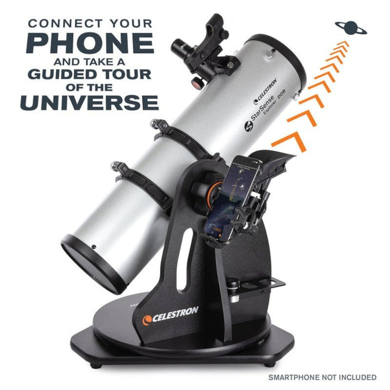 Celestron StarSense Explorer 130mm Tabletop Dobsonian Telescope — The ...