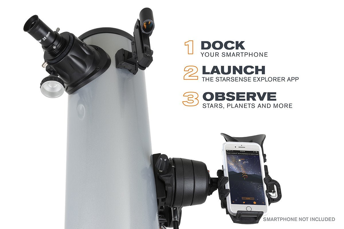 Celestron StarSense Explorer DX130 Newtonian Telescope — The Binocular ...