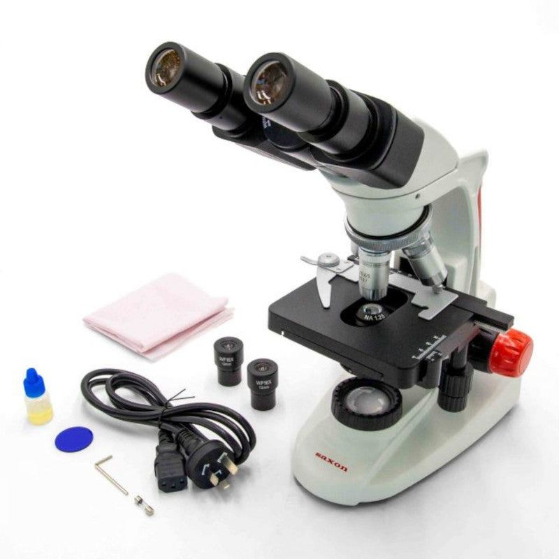 Saxon SmartOne Biological Microscope 40x-1600x — The Binocular and ...
